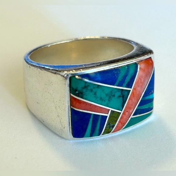 Marty Yazzie | Accessories | Marty Yazzie Handmade Navajo Multi Stone ...